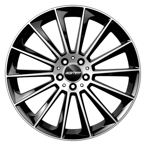 Buy GMP Stellar Black Diamond Alloy Wheels from - Elite Autocare